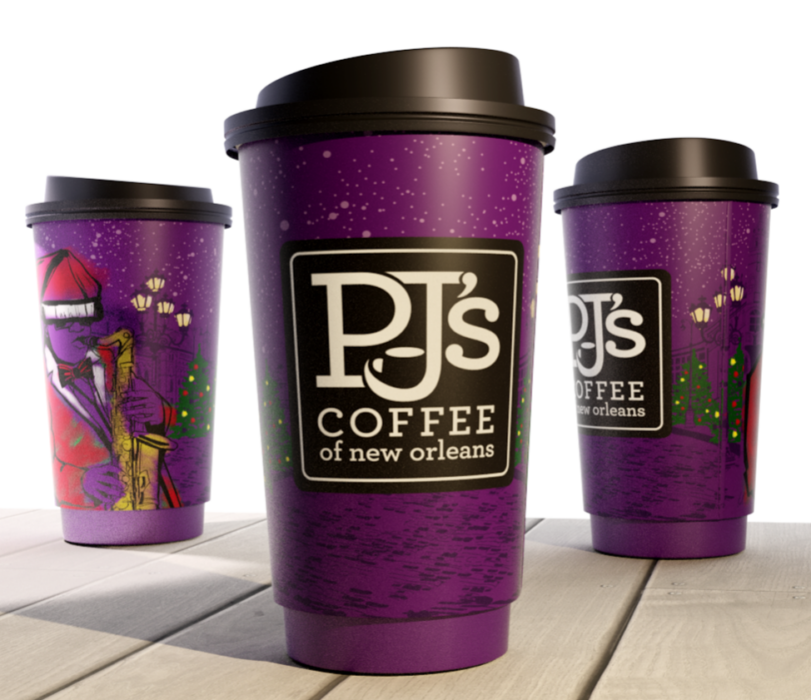 pj-s-coffee-holiday-themed-cups-feature-new-logo-tea-coffee-trade
